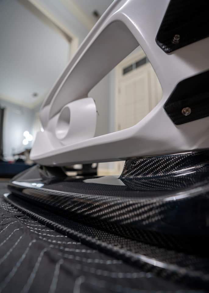 Varis FRP Front Bumper with (Carbon Fiber) Front Lips – WanDoyokRacing | www.wandoyokracing.com