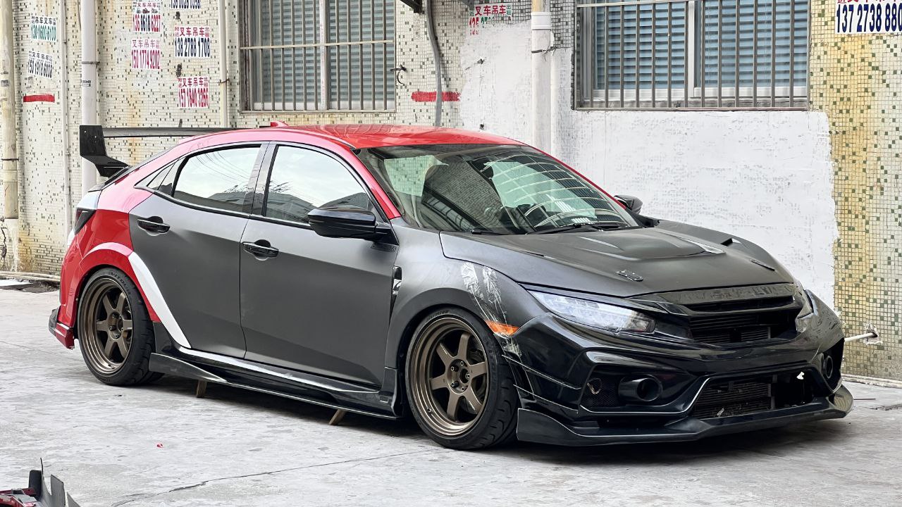 Varis FRP Front Bumper with (Carbon Fiber) Front Lips – WanDoyokRacing ...