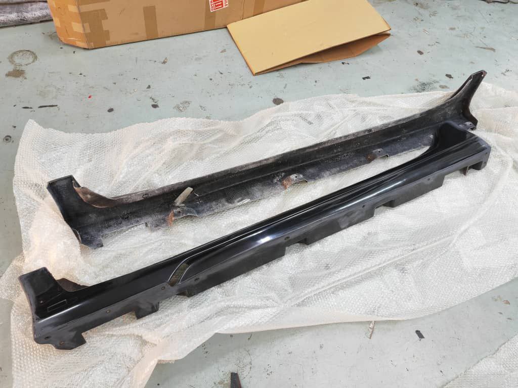 Varis FRP Side skirt with (Carbon Fiber) lips – WanDoyokRacing | www ...